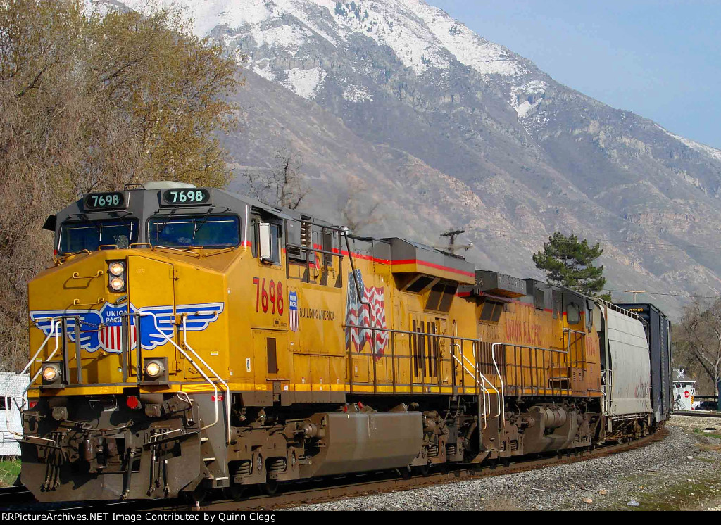 UNION PACIFIC'S WEST COLTON,CA-NORTH PLATTE MANIFEST.